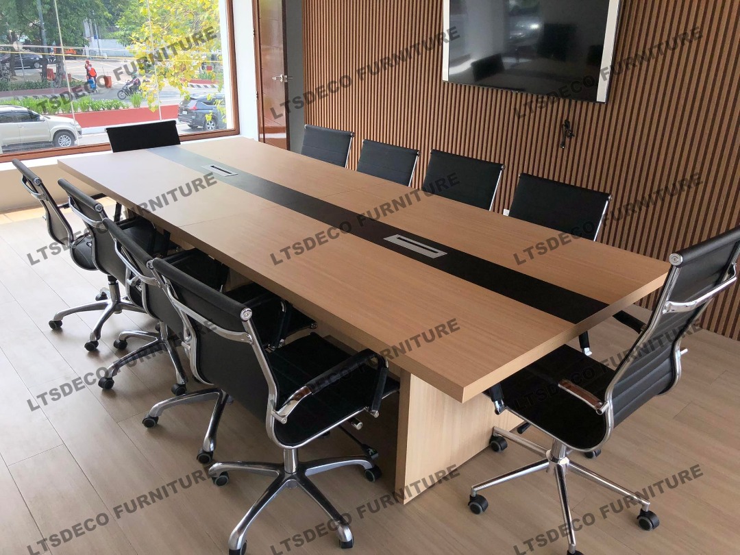 8-10 SEATER CONFERENCE TABLE OFFICE FURNITURE & PARTITIONS, Furniture ...