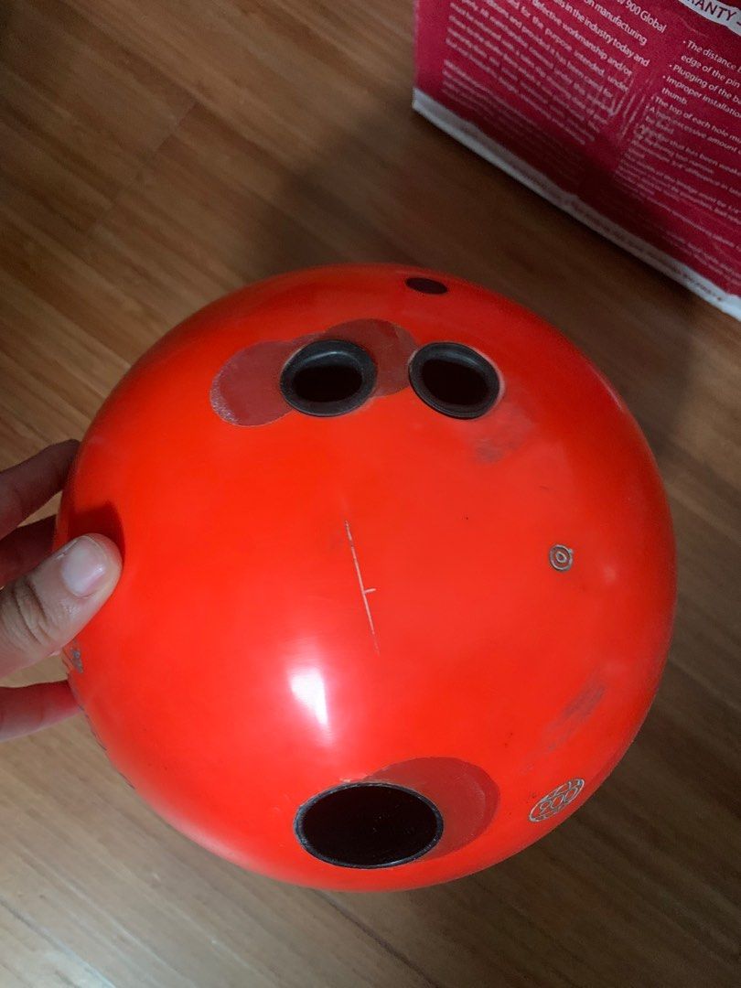 900 Global Flux Bowling Ball 15lbs, Sports Equipment, Sports & Games ...