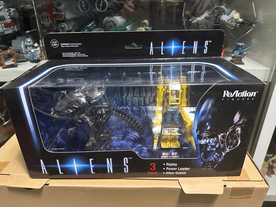 異形 Aliens reaction super7 alien 3.75 膠, 興趣及遊戲, 玩具 & 遊戲類 - Carousell
