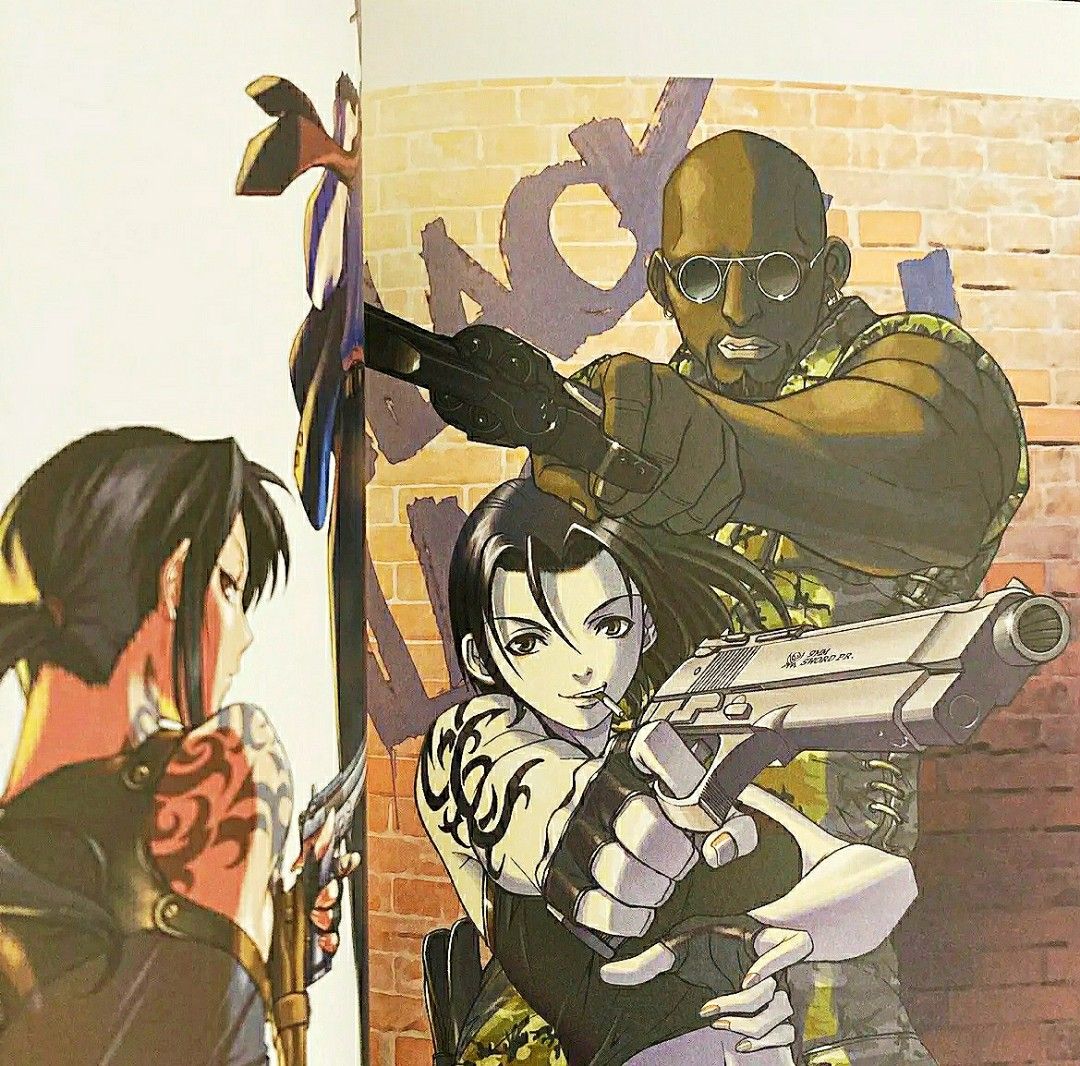 ++ ANIME ARTBOOK ++ "BARRAGE" [BLACK LAGOON ILLUSTRATION] - REI HIROE ...