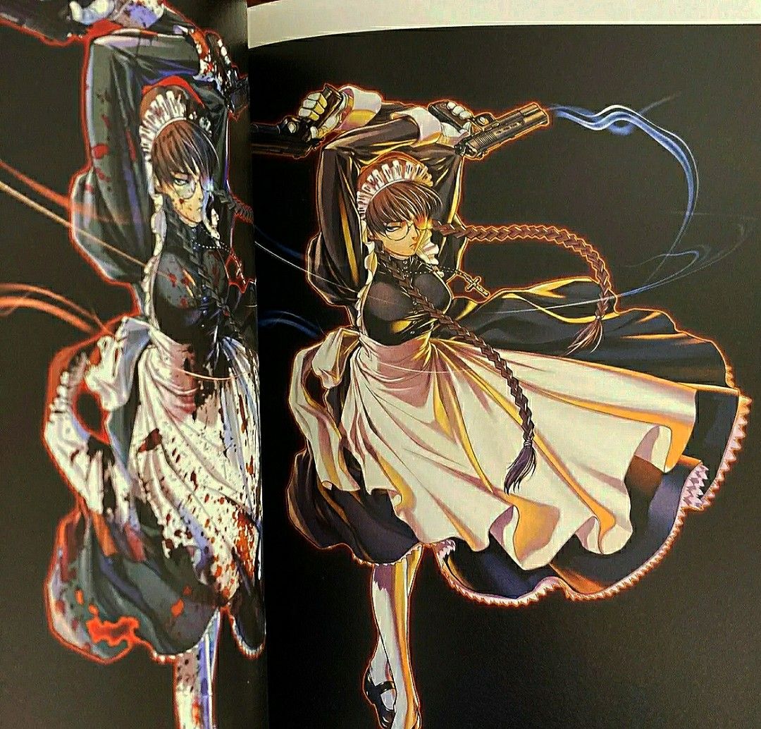 ++ ANIME ARTBOOK ++ "BARRAGE" [BLACK LAGOON ILLUSTRATION] - REI HIROE ...