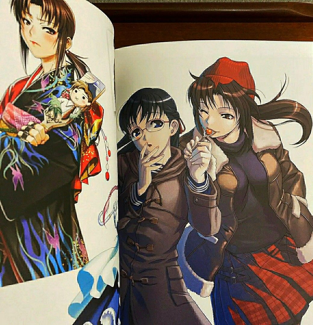 ++ ANIME ARTBOOK ++ "BARRAGE" [BLACK LAGOON ILLUSTRATION] - REI HIROE ...