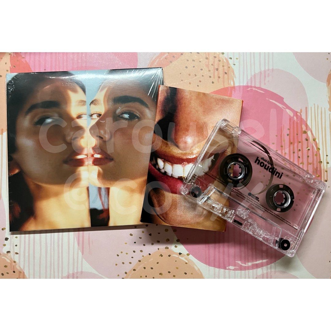 現貨全新 Dua Lipa - Houdini (single CD + transparent cassette tape) 卡式帶, 興趣 ...