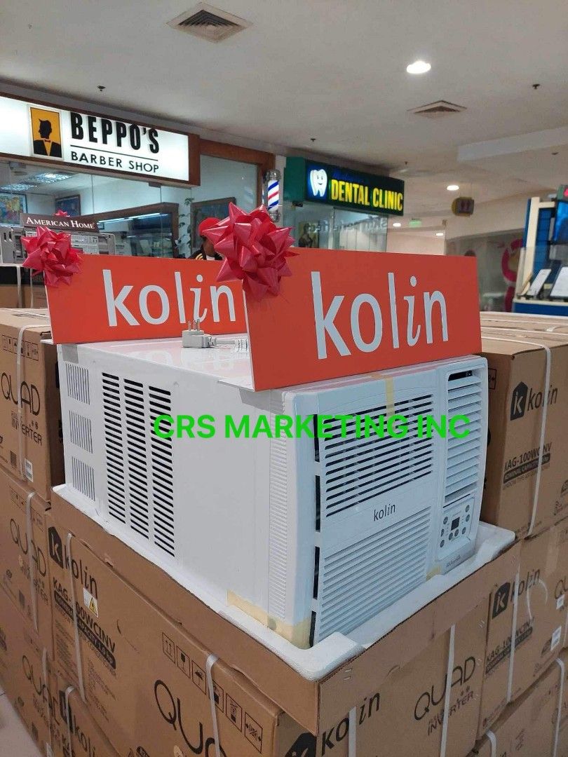 💯 KOLIN WINDOW TYPE FULL DC INVERTER AIRCON KAG75WCINV KAG100WCINV ...