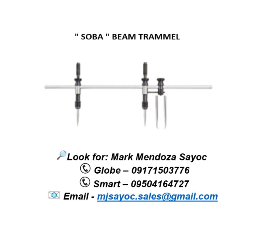 " SOBA " BEAM TRAMMEL, Commercial & Industrial, Construction Tools ...