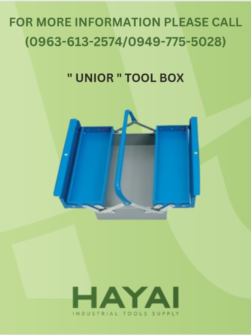 " UNIOR " TOOL BOX, Commercial & Industrial, Construction Tools ...