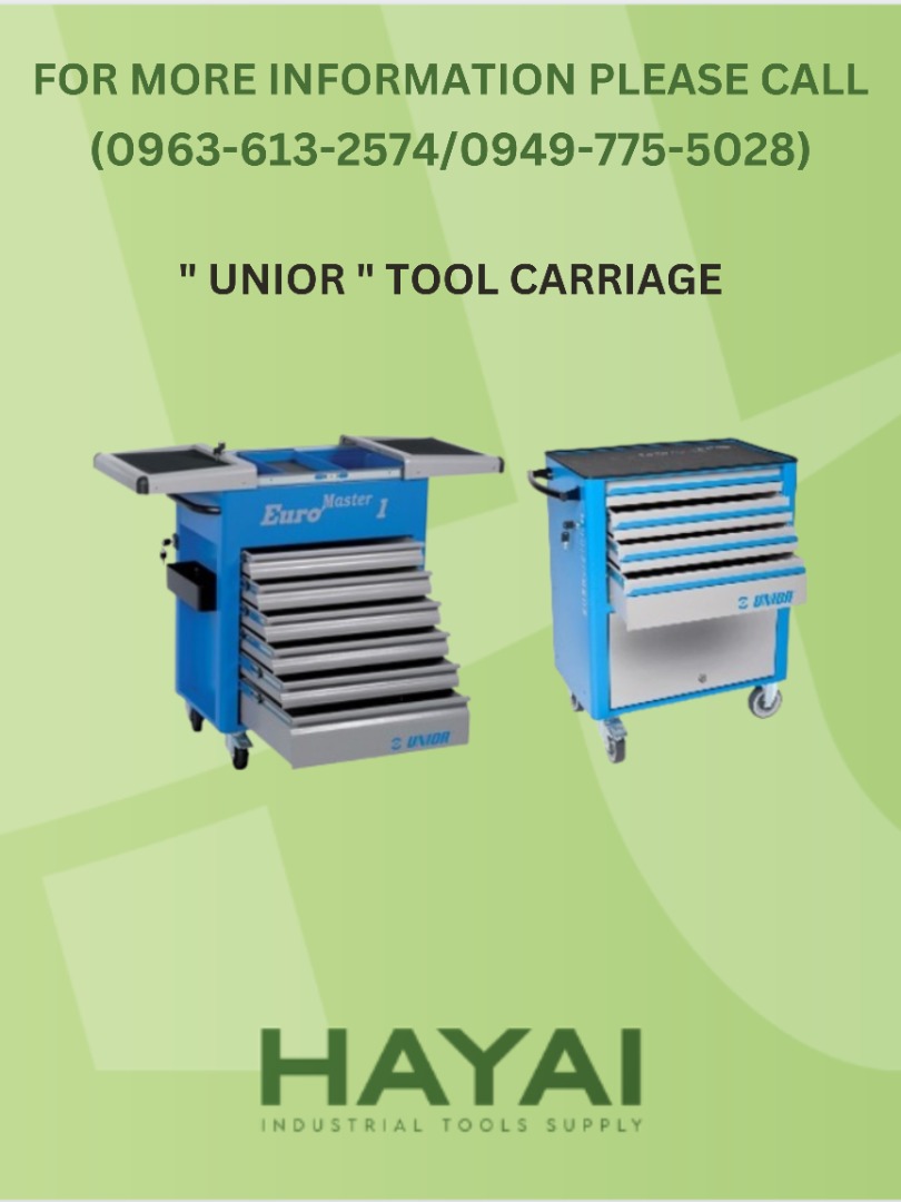 " UNIOR " TOOL CARRIAGE, Commercial & Industrial, Construction Tools & Equipment on Carousell