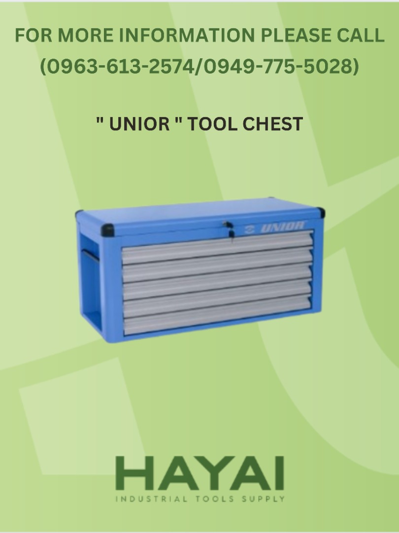 " UNIOR " TOOL CHEST, Commercial & Industrial, Construction Tools ...