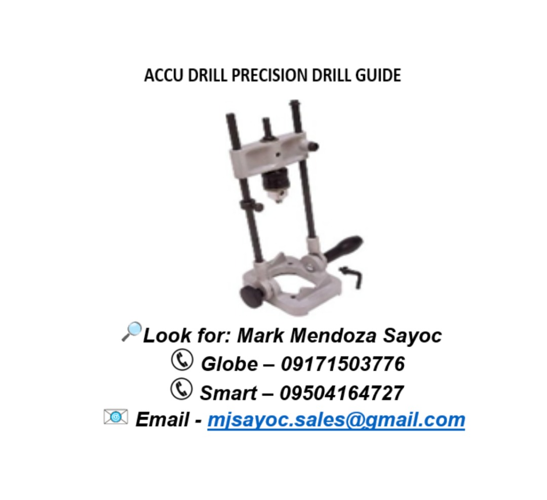 ACCU DRILL PRECISION DRILL GUIDE, Commercial & Industrial, Construction ...