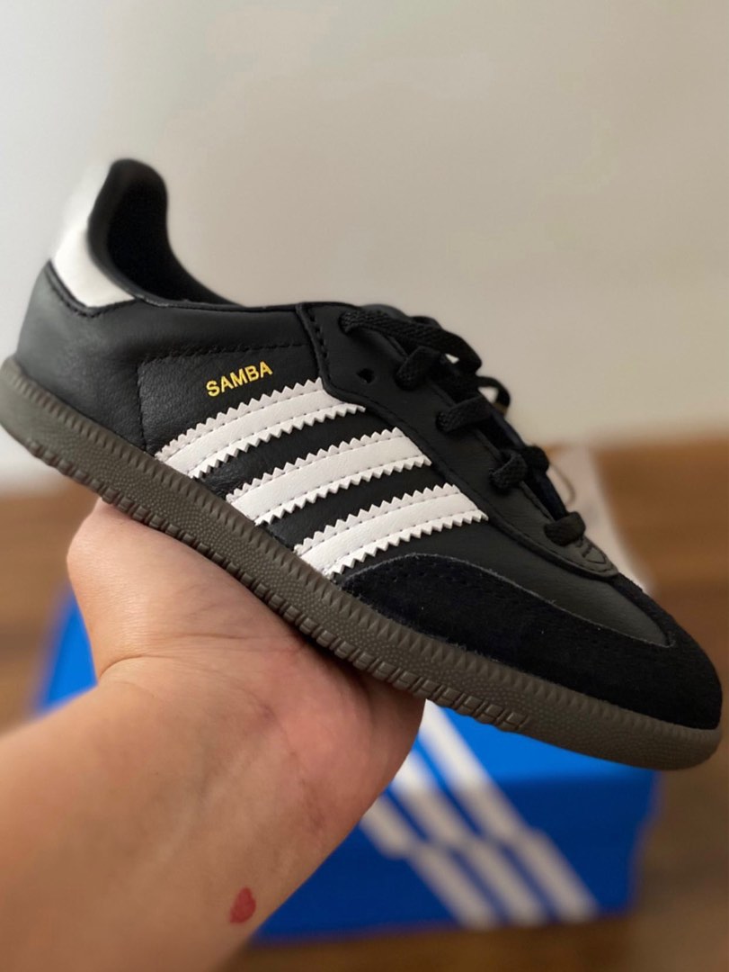 Adidas samba size 9.5k, Babies & Kids, Babies & Kids Fashion on Carousell