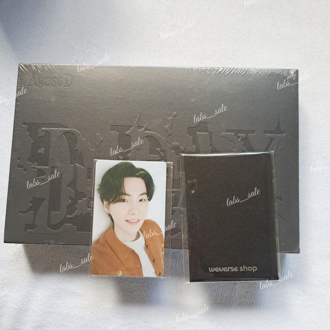 Agust D-day Album The Final Lucky Draw LD, Hobbies & Toys, Memorabilia ...