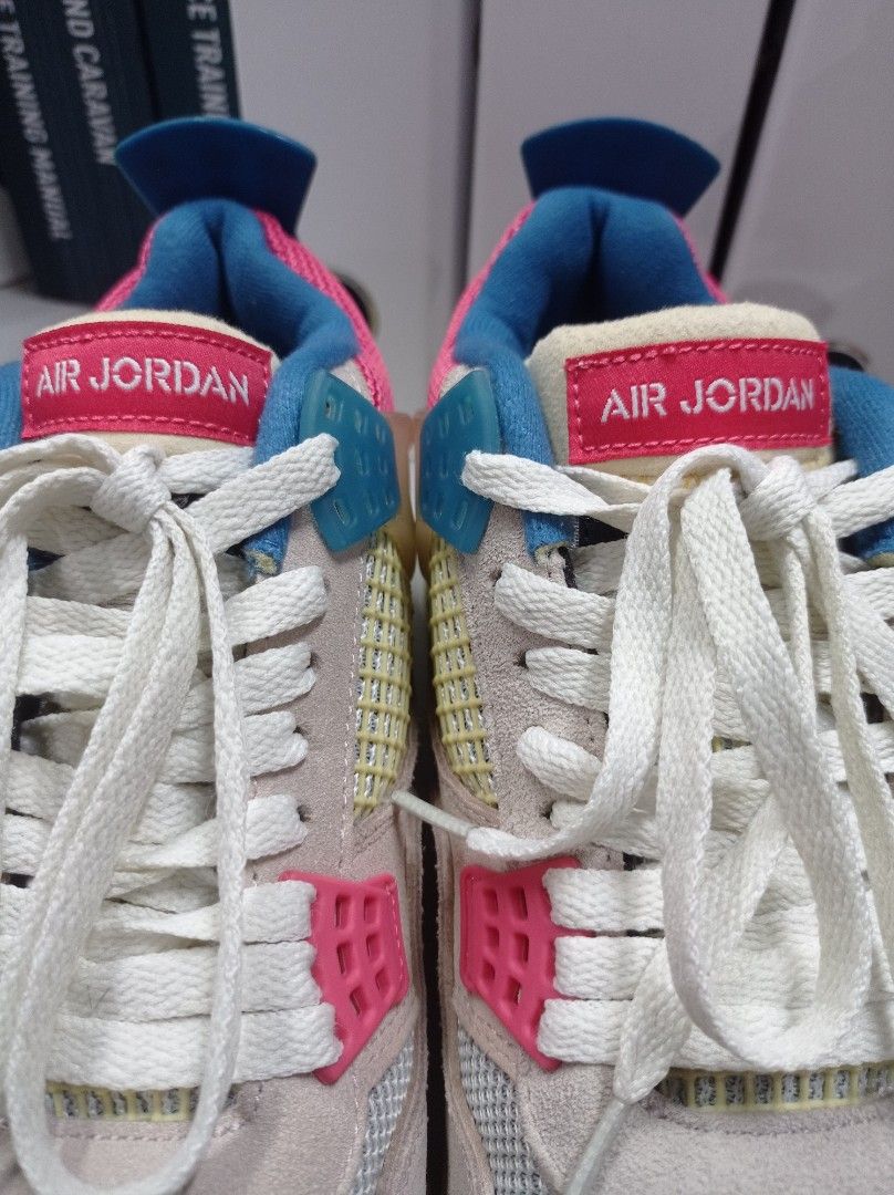 AIR JORDAN RETRO 4 UNLA GUAVA ICE AUTHENTIC, Fesyen Pria, Sepatu ...