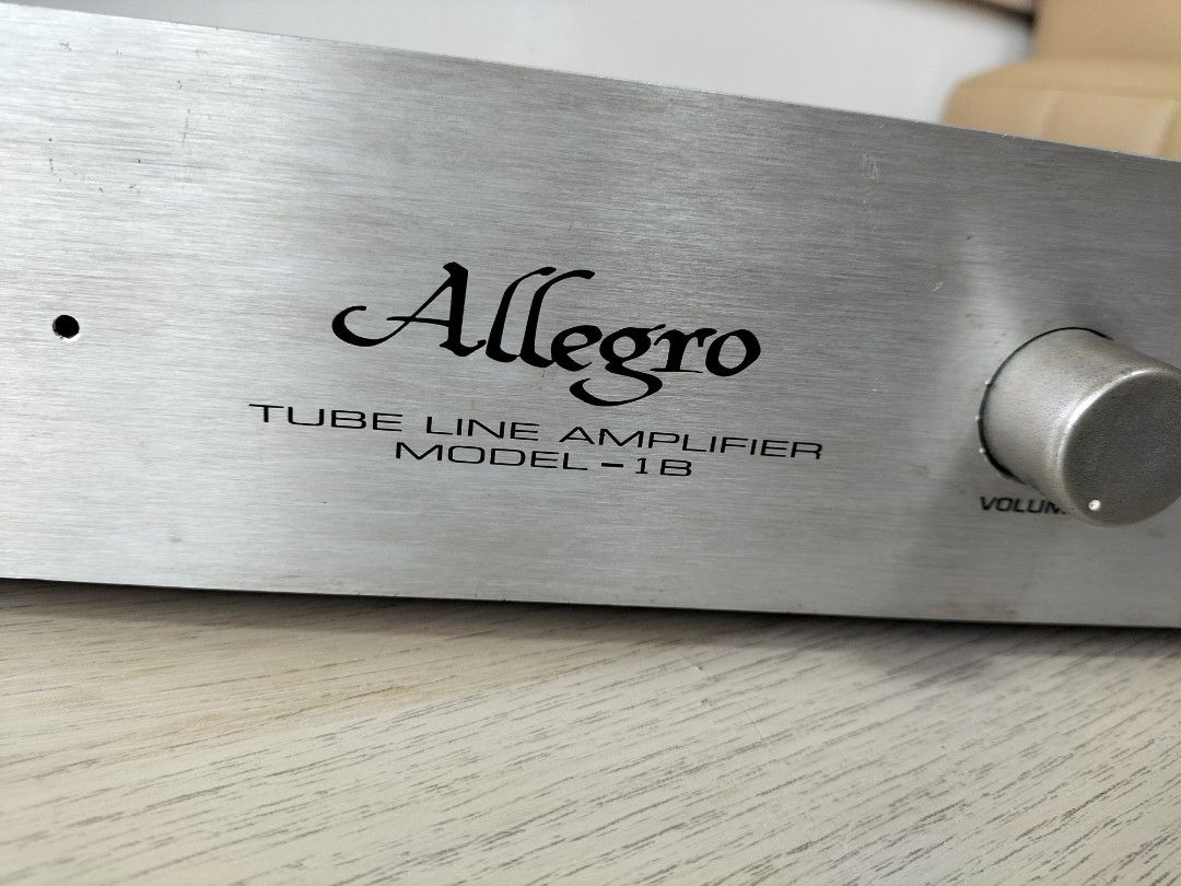 Allegro Line Tube Amplifier Model 1B, Audio, Soundbars, Speakers & Amplifiers on Carousell