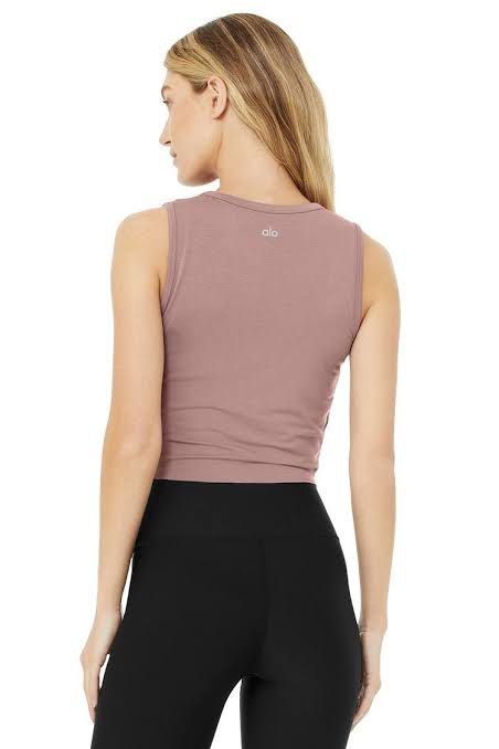 Alo Cover Tank - Sage Green, Women's Fashion, Activewear on Carousell