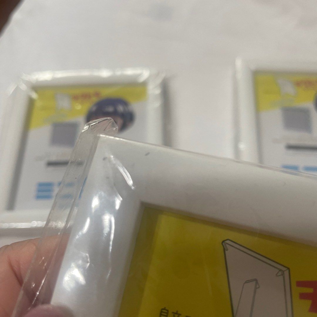 anime merch shikishi frames holders oshikatsu daiso seria, Hobbies ...