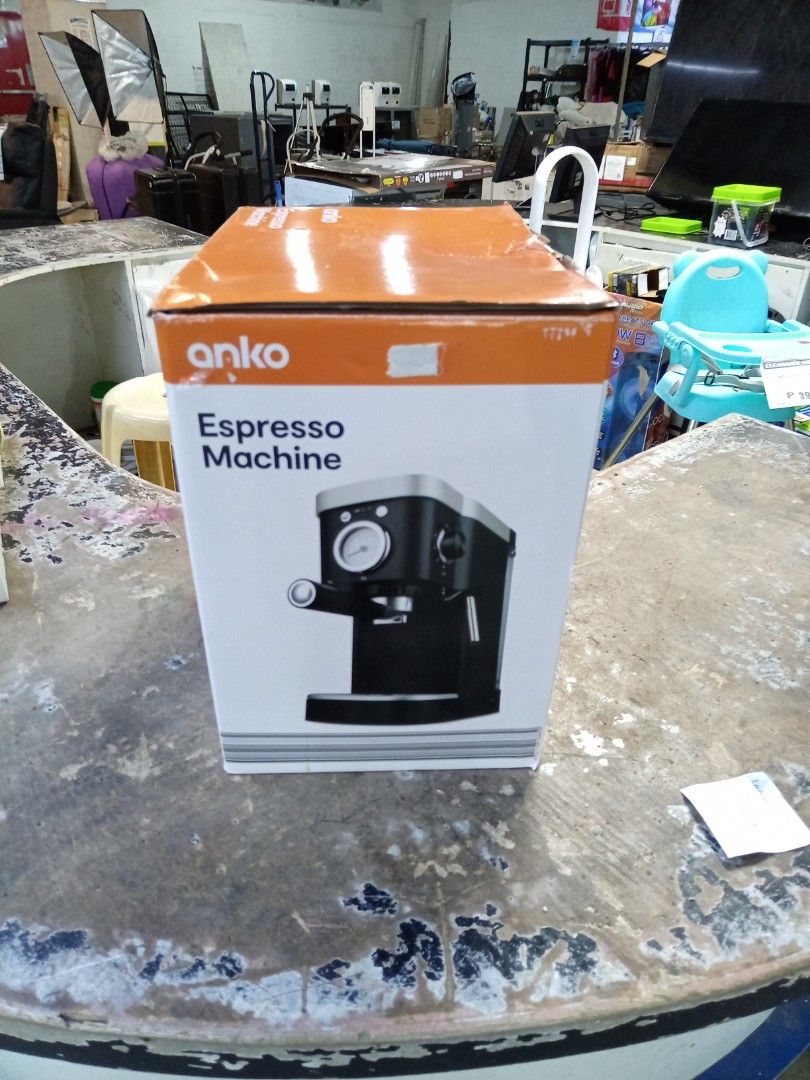 Anko espresso machine, TV & Home Appliances, Kitchen Appliances, Coffee ...