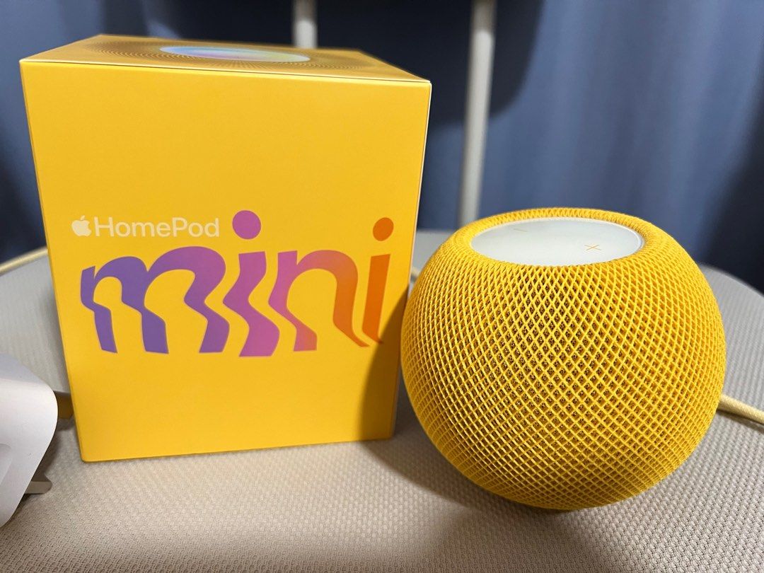 Apple HomePod Mini (in yellow colour), Audio, Other Audio Equipment on ...