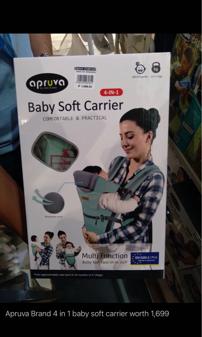 Apruva Carrier, Babies & Kids, Going Out, Carriers & Slings on Carousell