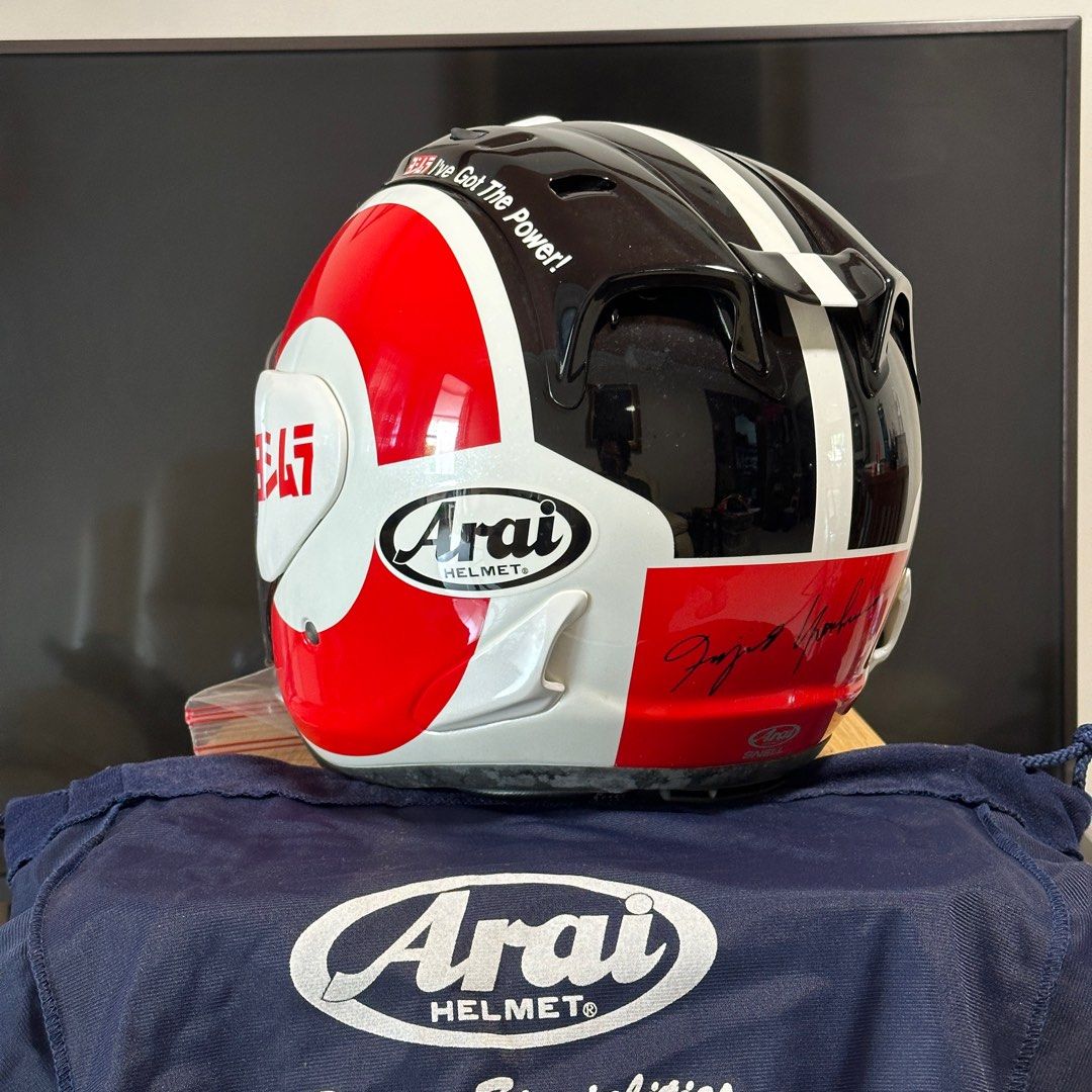 Arai Yoshimura Ram 4 Fujio Yoshimura X Josh Waters Helmet, Motorcycles ...