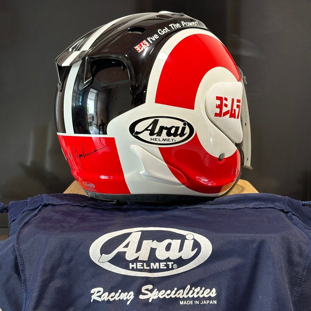 Arai Yoshimura Ram 4 Fujio Yoshimura X Josh Waters Helmet, Motorcycles ...