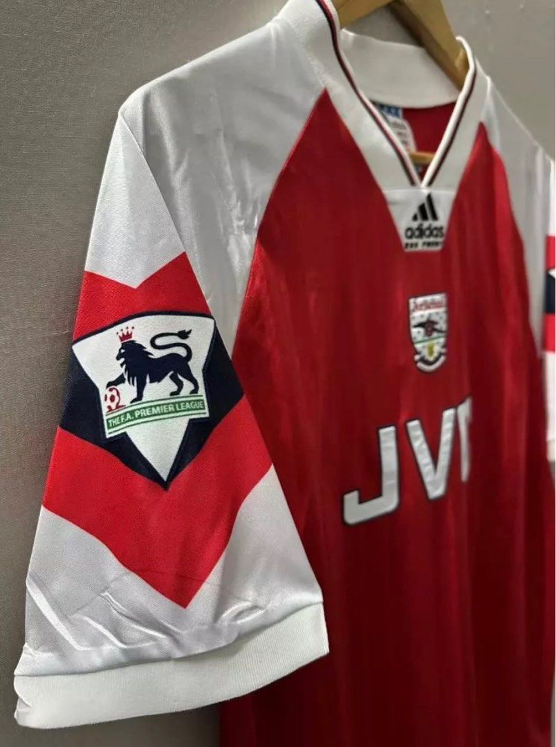 Arsenal 92/93 home jersey, Men's Fashion, Activewear on Carousell