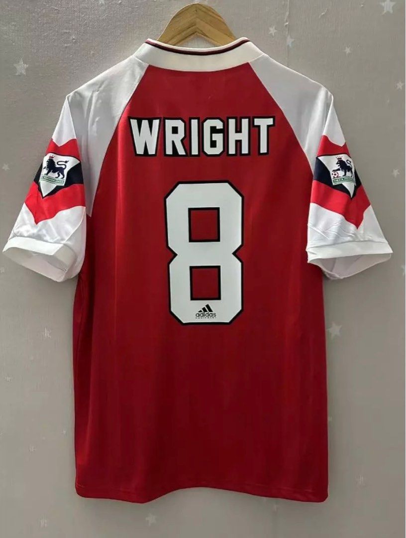 Arsenal 92/93 home jersey, Men's Fashion, Activewear on Carousell