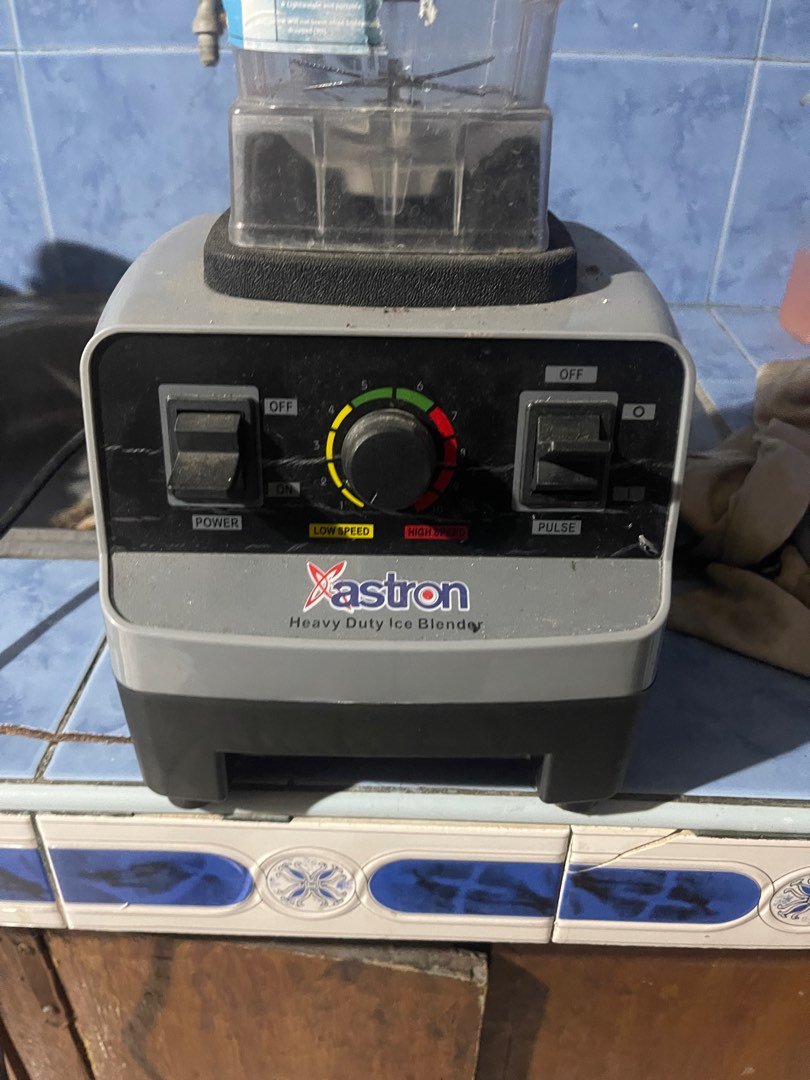 Astron heavy duty blender, TV & Home Appliances, Kitchen Appliances ...