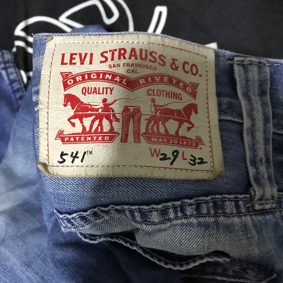 Authentic Levis 541 Distressed Pants, Men's Fashion, Bottoms, Jeans on Carousell