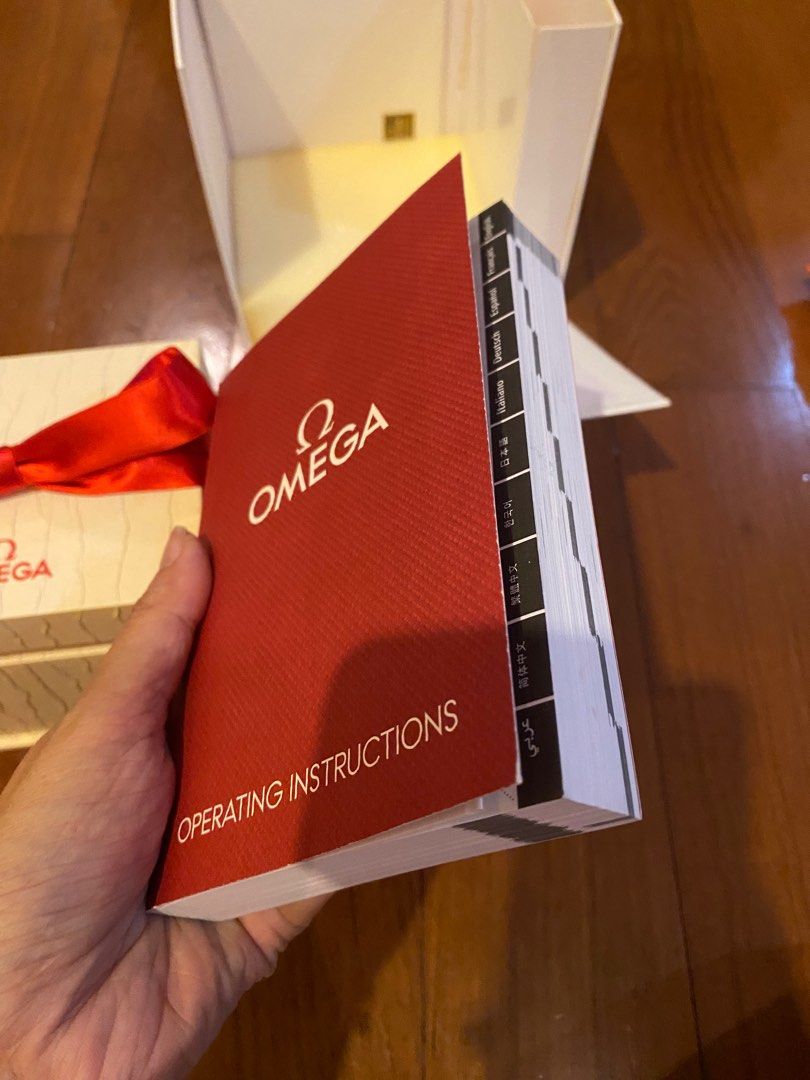 Authentic Omega watch Box, Luxury, Watches on Carousell