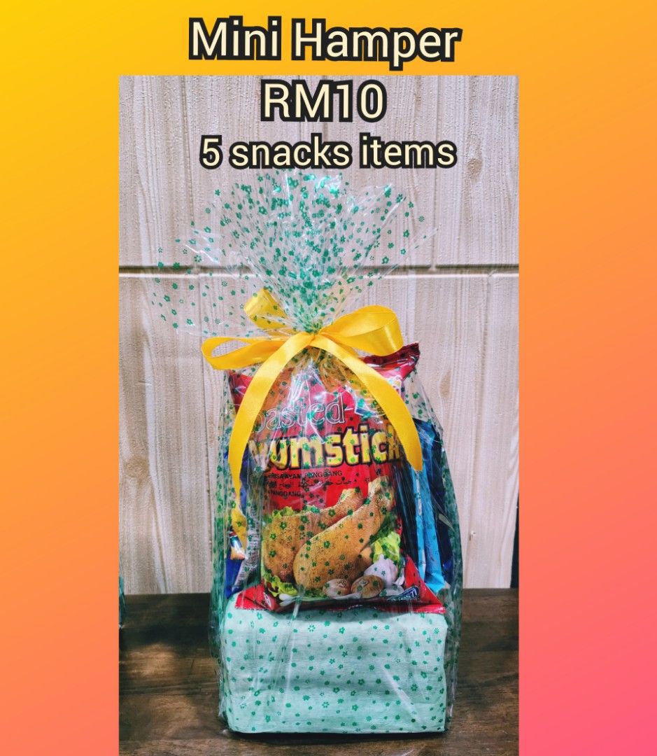 BAJET HAMPER RM10, Food & Drinks, Gift Baskets & Hampers on Carousell