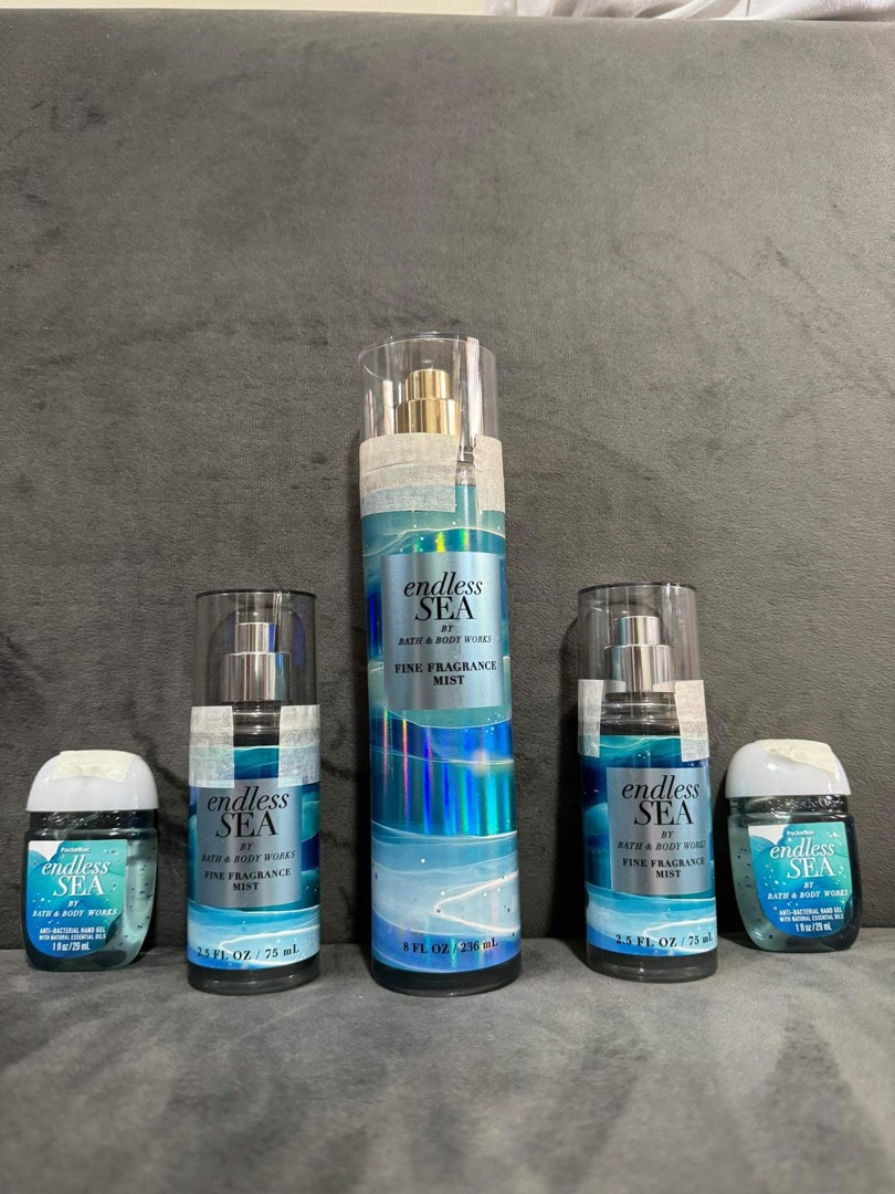 Bath & Body Works Endless Sea, Beauty & Personal Care, Fragrance ...