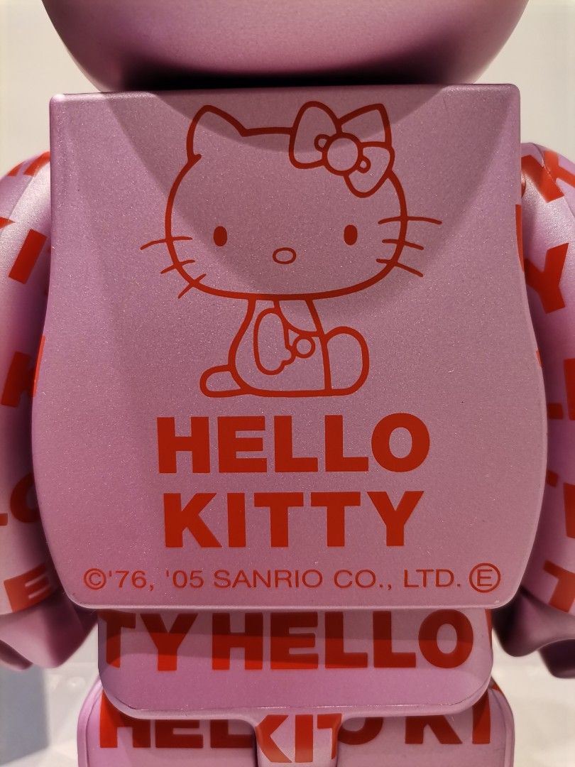 [Pre-Order] Bearbrick Sanrio Hello Kitty Exclusive (2005) 400+100% ...