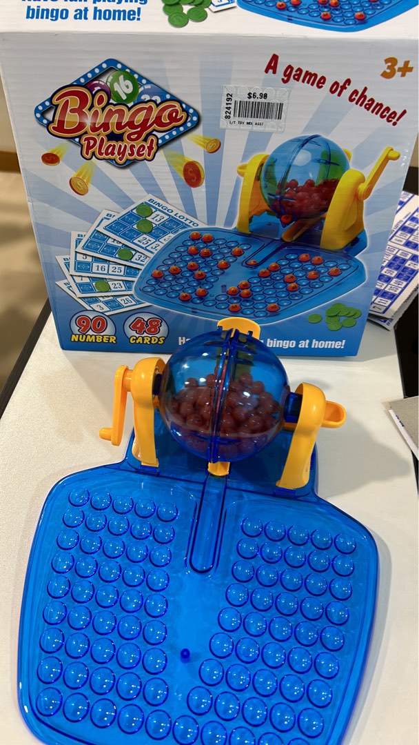 Bingo play set, Hobbies & Toys, Toys & Games on Carousell