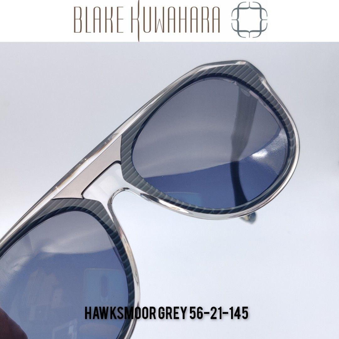 Blake kuwahara hawksmoor brown horn aviator sunglasses, Men's Fashion ...