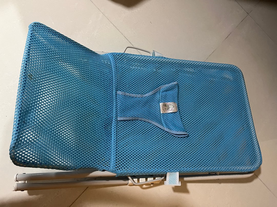 Blue baby rocker chair mesh, Babies & Kids, Baby Nursery & Kids ...
