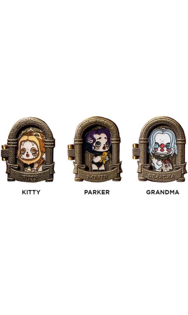 BN POP MART SKULLPANDA x THE ADDAMS FAMILY Series Pin Badges, Hobbies ...