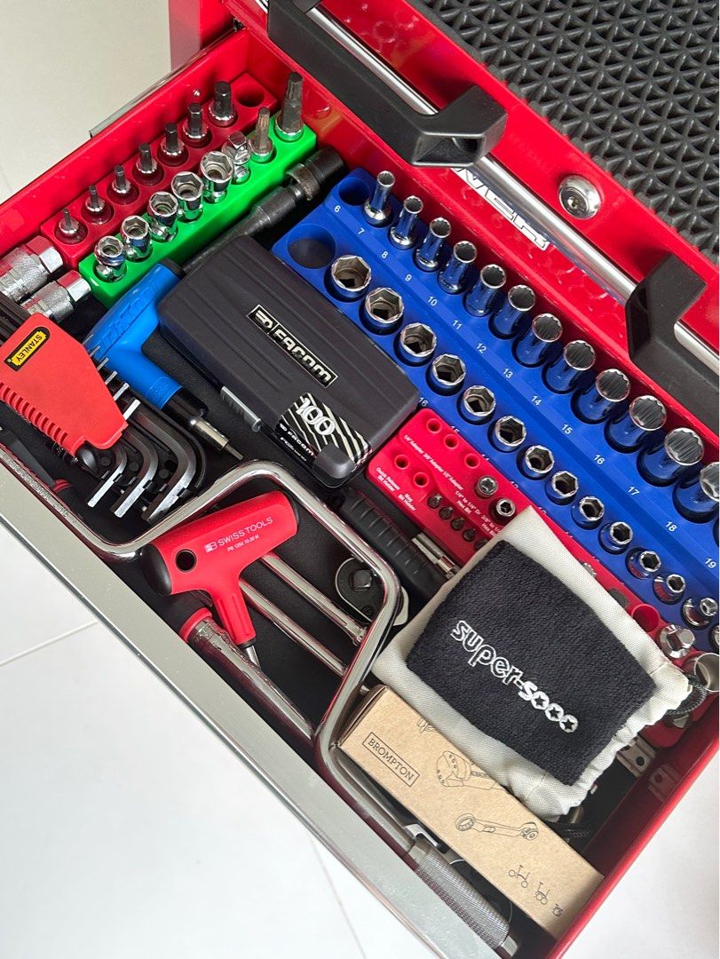 BOXO 5 Drawers Mobile Tool Box Cabinet (Selling Empty), Motorcycles ...