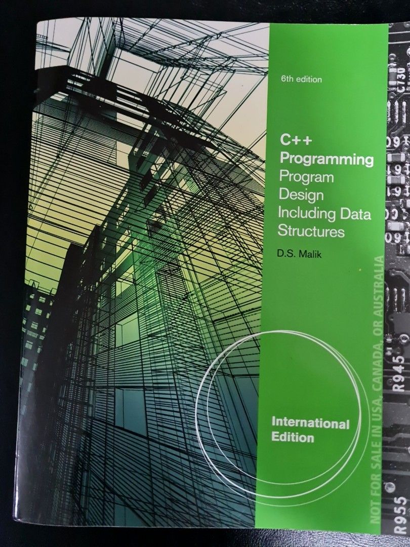 C++ Programming Design including Data Structures, Hobbies & Toys, Books & Magazines, Textbooks ...
