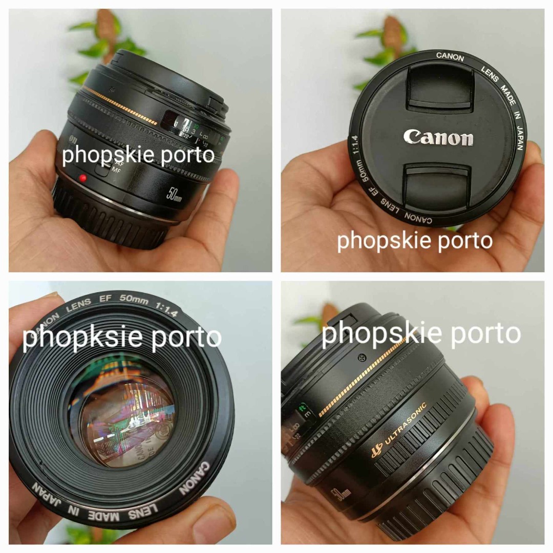Canon EF 50mm F1.4 ultrasonic prime lens, Photography, Lens & Kits on ...