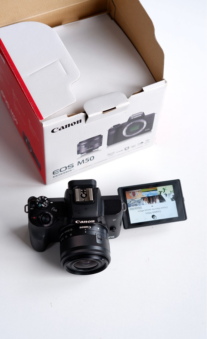 Canon M50 Mirrorless 4k UHD video for vlog, Photography, Cameras on ...