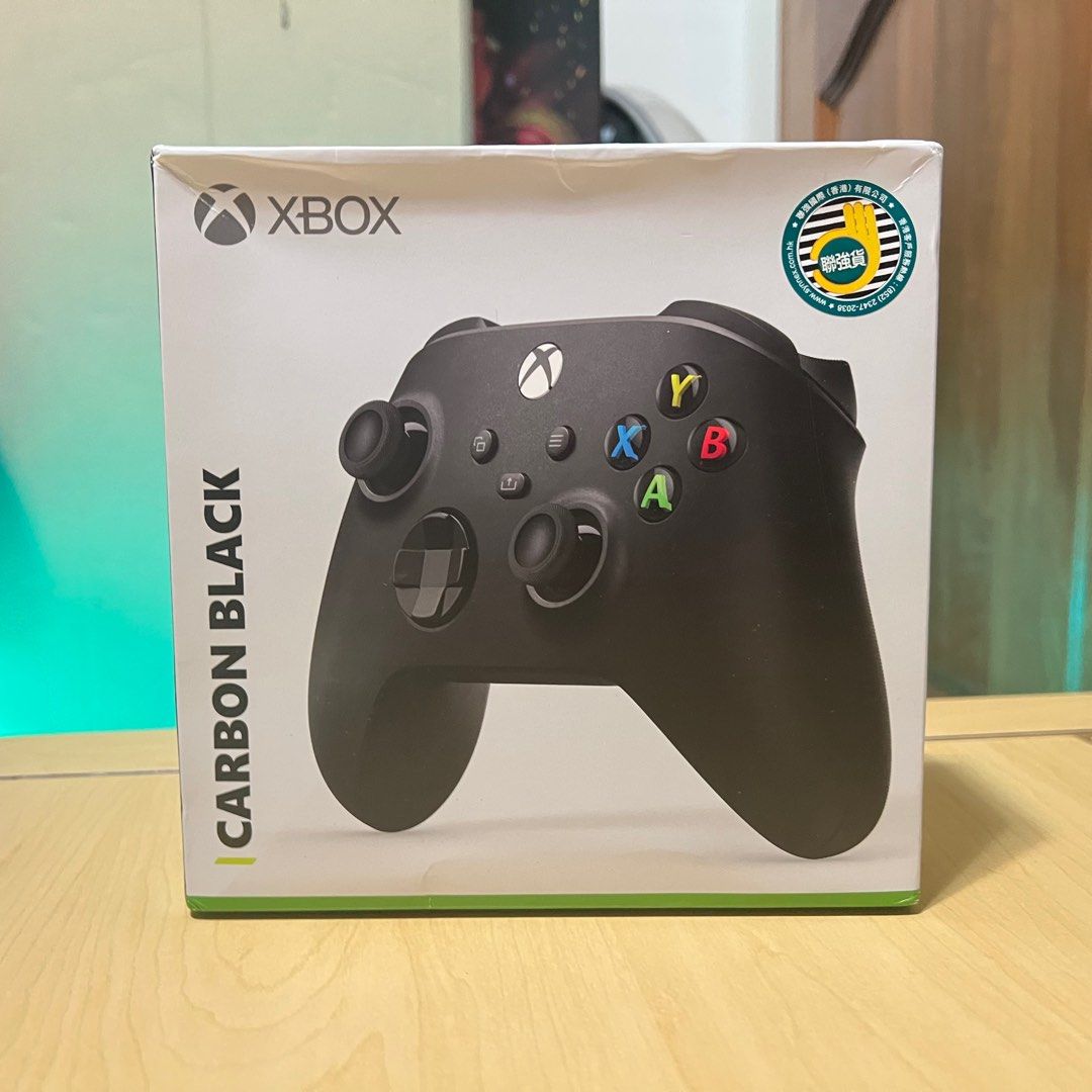 Carbon black Xbox series X/S, Xbox One wireless controller by Microsoft ...