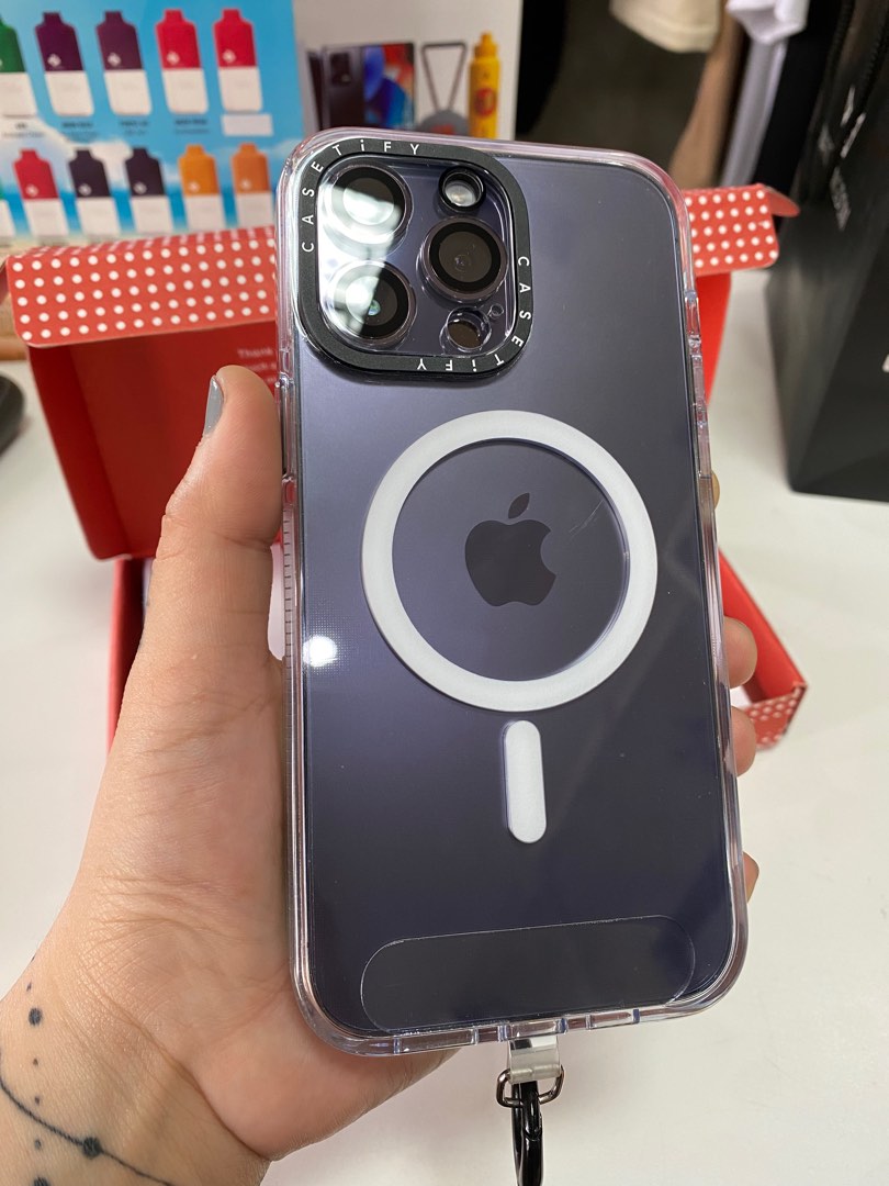 Casetify Clear Case Magsafe, Mobile Phones & Gadgets, Mobile & Gadget ...