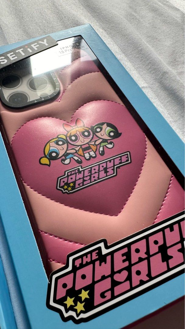 CASETiFY Powerpuff Girl Puffy iPhone 15 pro Max + FREE Charm, Mobile ...