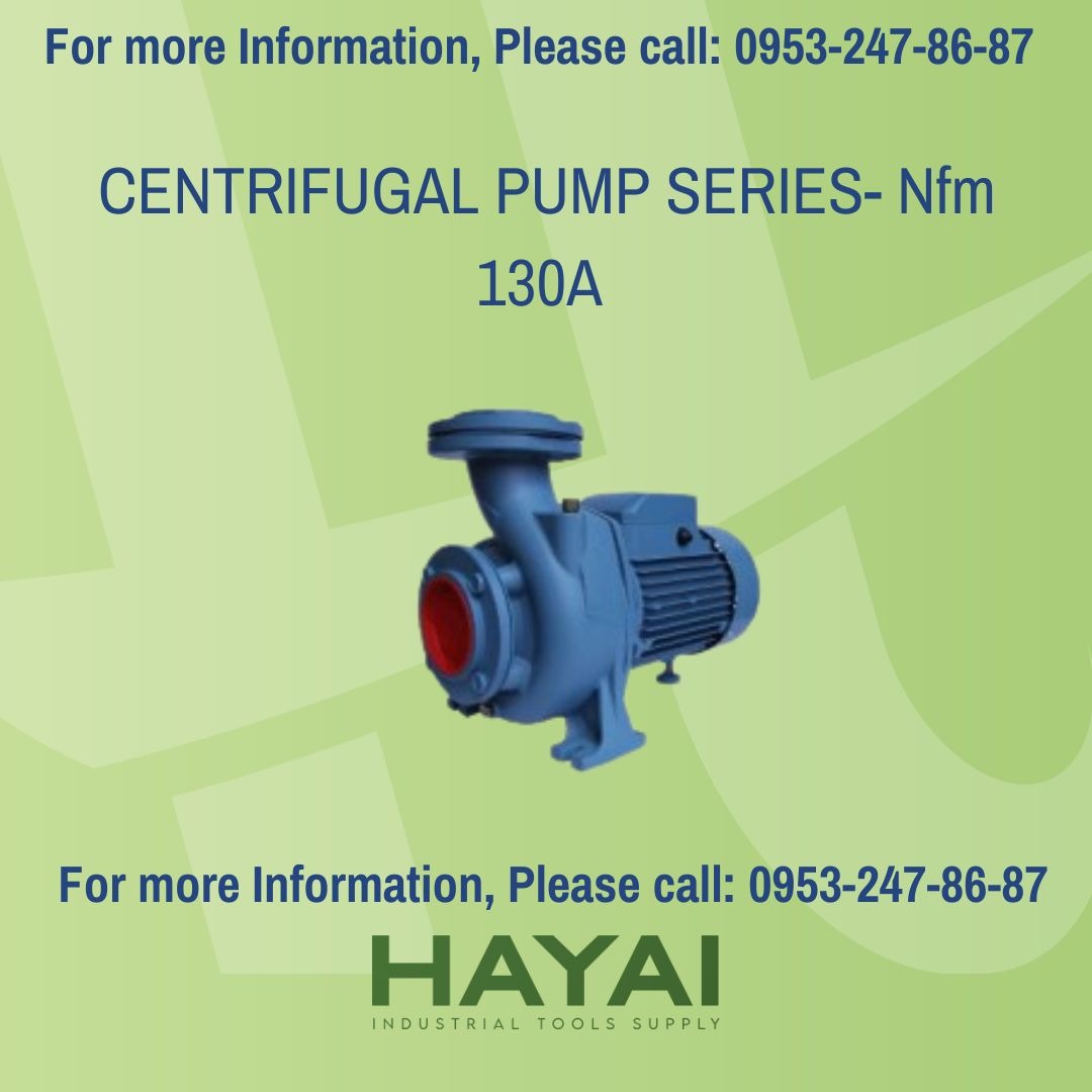 CENTRIFUGAL PUMP SERIES- Nfm 130A, Commercial & Industrial, Construction Tools & Equipment on ...