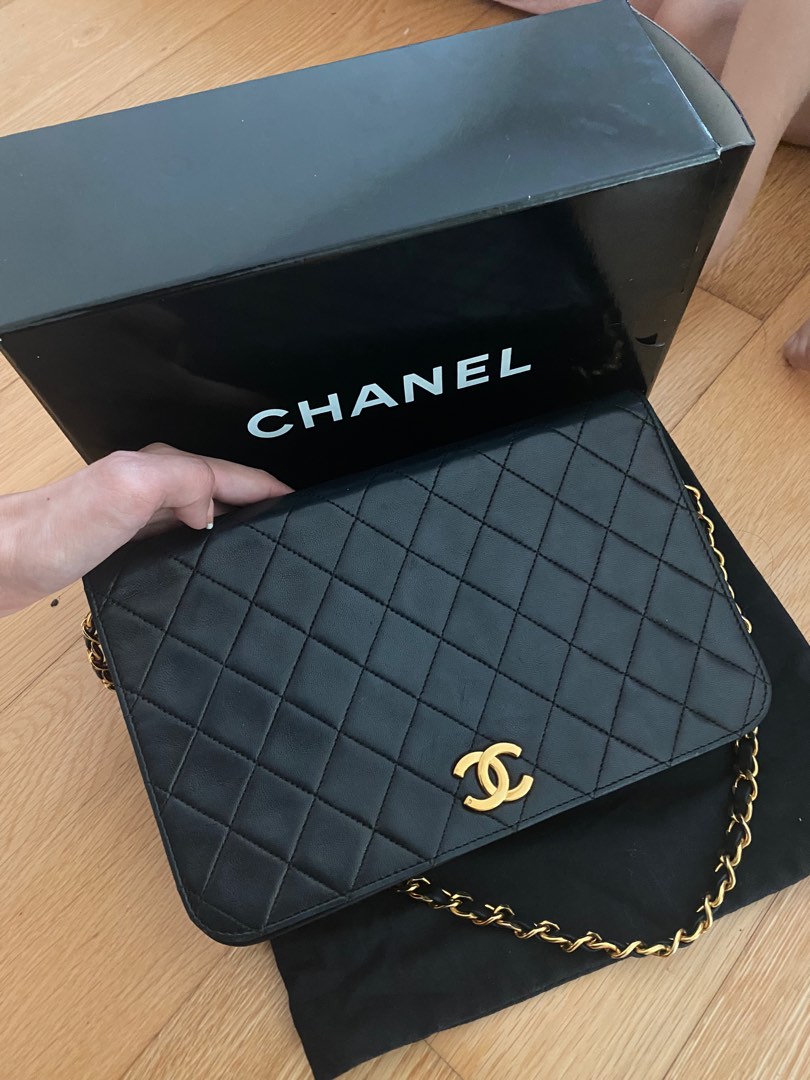 Chanel full flap 24k gold hardware, Luxury, Bags & Wallets on Carousell