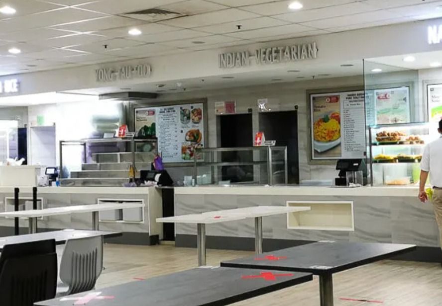 Changi Airport Terminal 2 Newly Renovated Foodcourt stall for rent ...