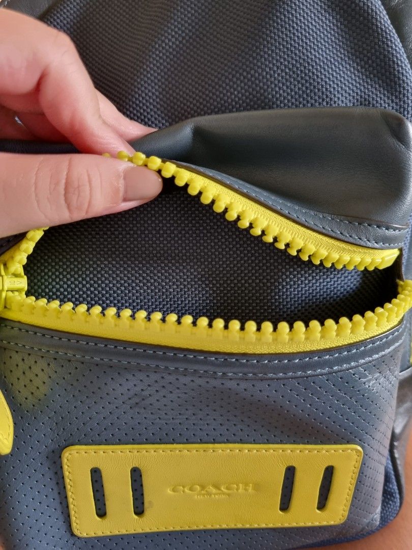 Coach F20469 Terrain Pack Blue And Yellow (Limited Edition), Men's ...