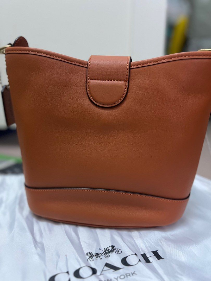 Coach Tali bucket in canyon, Luxury, Bags & Wallets on Carousell