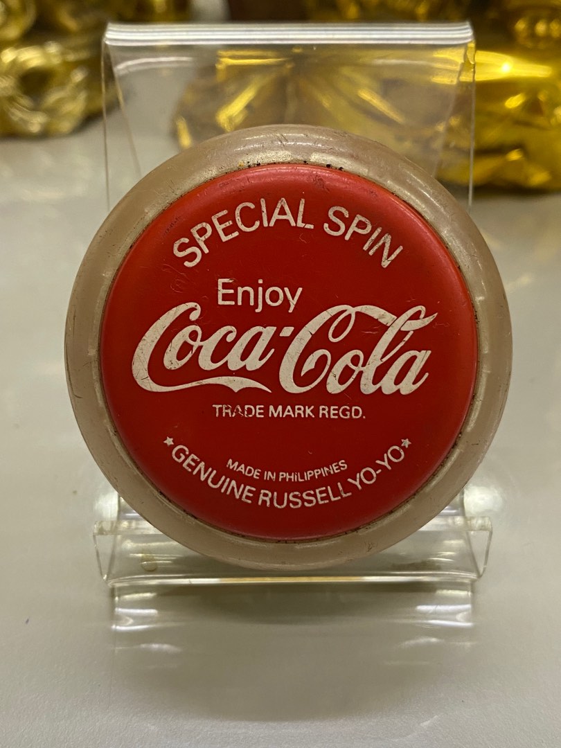 Coca-Cola Vintage Plastic Genuine Russell Super Spin Yo-yo Coke Rare ...
