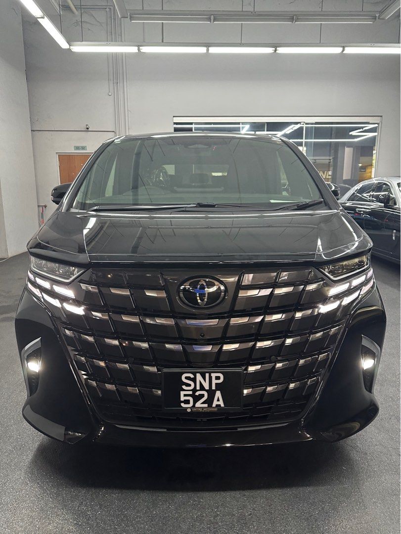 🔥Option To Come With Beautiful Plate Number🔥 NEW Toyota Alphard Hybrid ...